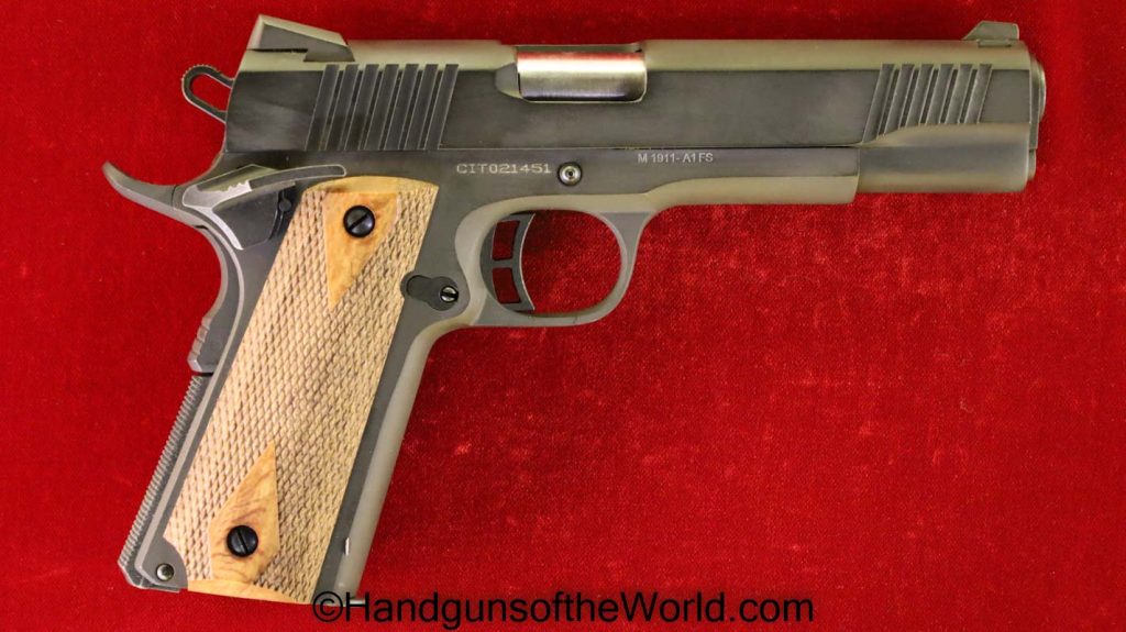 Citadel M1911A1-FS, 9mm-Like New in Case - Handguns of the World