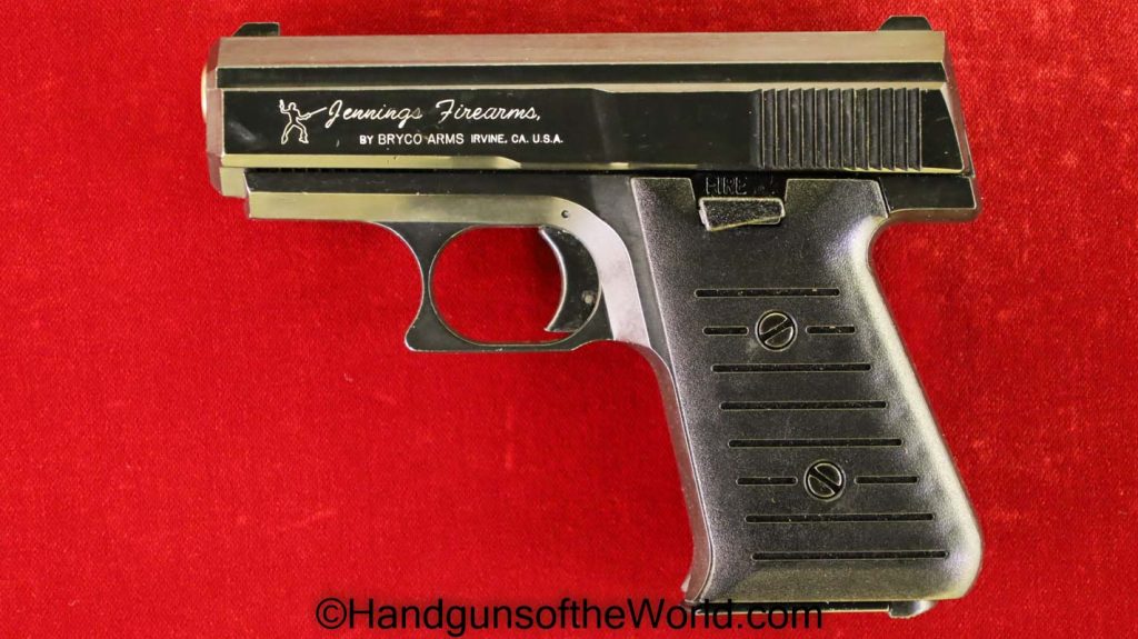 Jennings Bryco 58, 9mm-Like New in Box - Handguns of the World