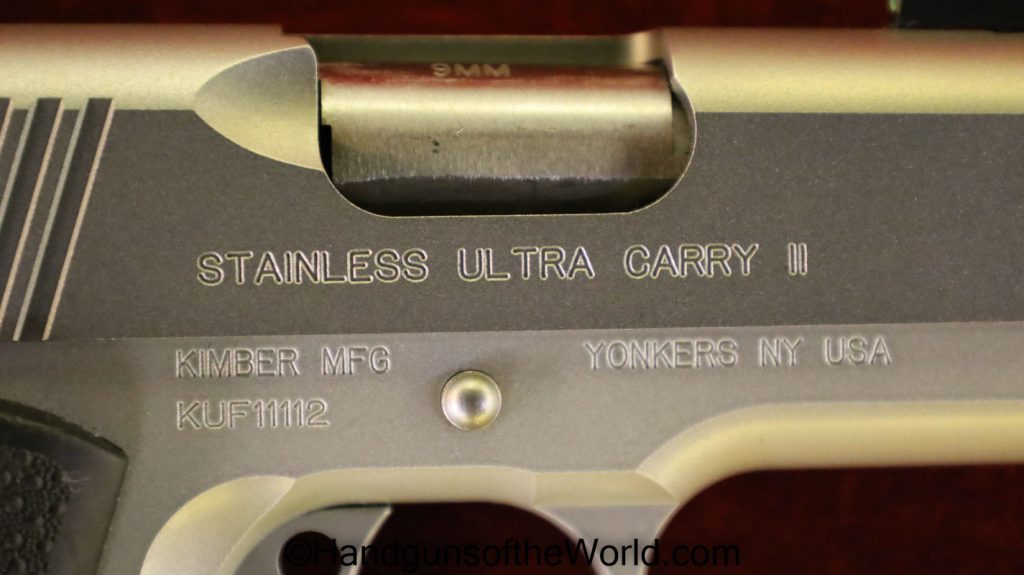 Kimber Ultra Carry II, 9mm-Stainless Like New in Case - Handguns of the ...