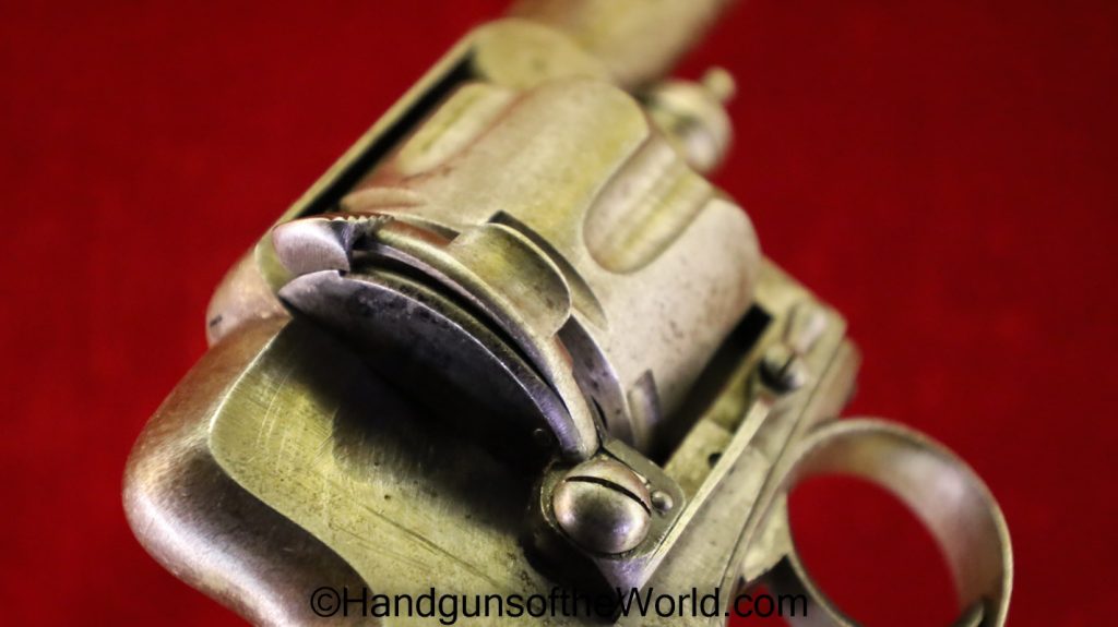 LeVaux Prototype Revolver, 11mm-Loading Gate Extraction - Handguns of ...