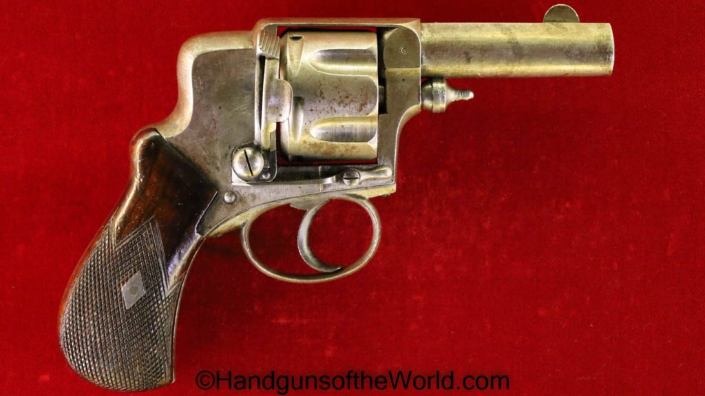 LeVaux Prototype Revolver, 11mm-Loading Gate Extraction - Handguns of ...
