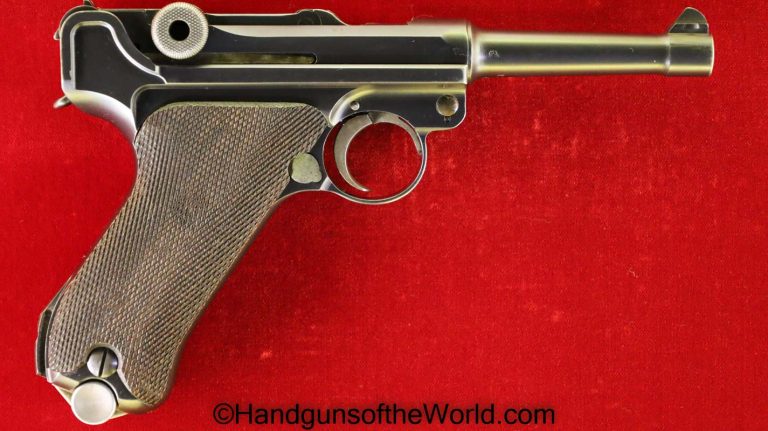 Luger 1929 Police Sneak, 9mm-Blank Toggle - Handguns of the World