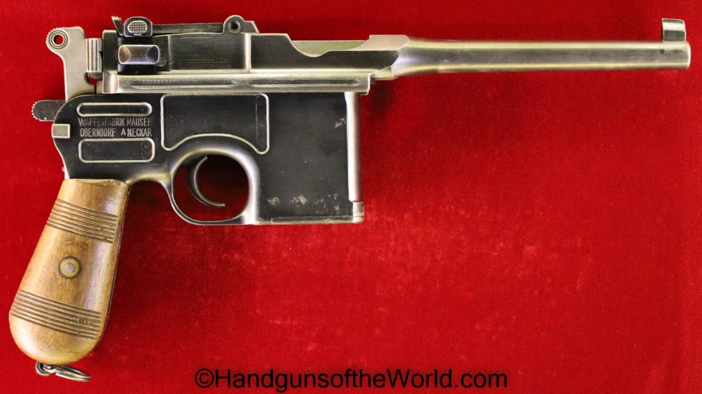 Mauser 1896 Broomhandle, 7.63mm, Treaty of Versailles Rework - Handguns ...