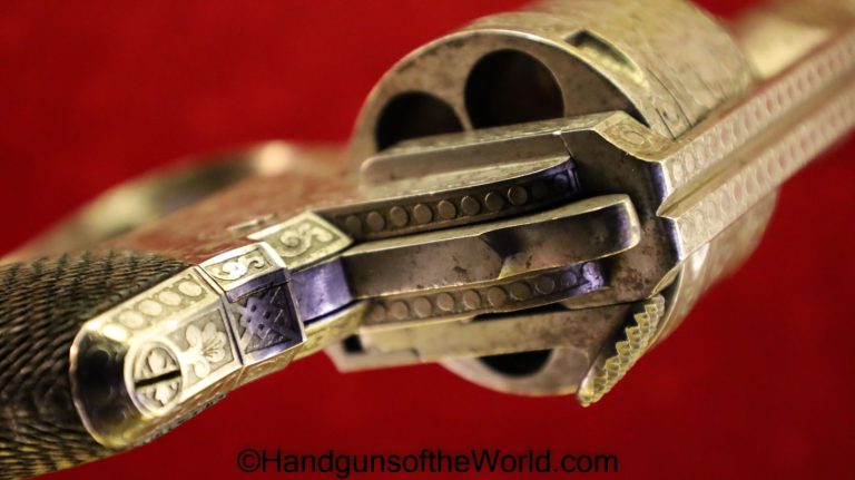 Perrin 1859, 10.4mm, Presentation Revolver with Case - Handguns of the ...