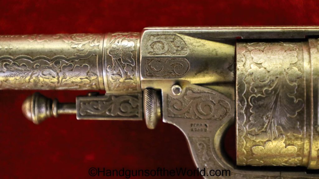 Perrin 1859, 10.4mm, Presentation Revolver with Case - Handguns of the ...