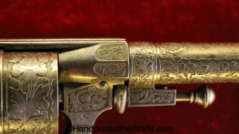 Perrin 1859, 10.4mm, Presentation Revolver with Case - Handguns of the ...