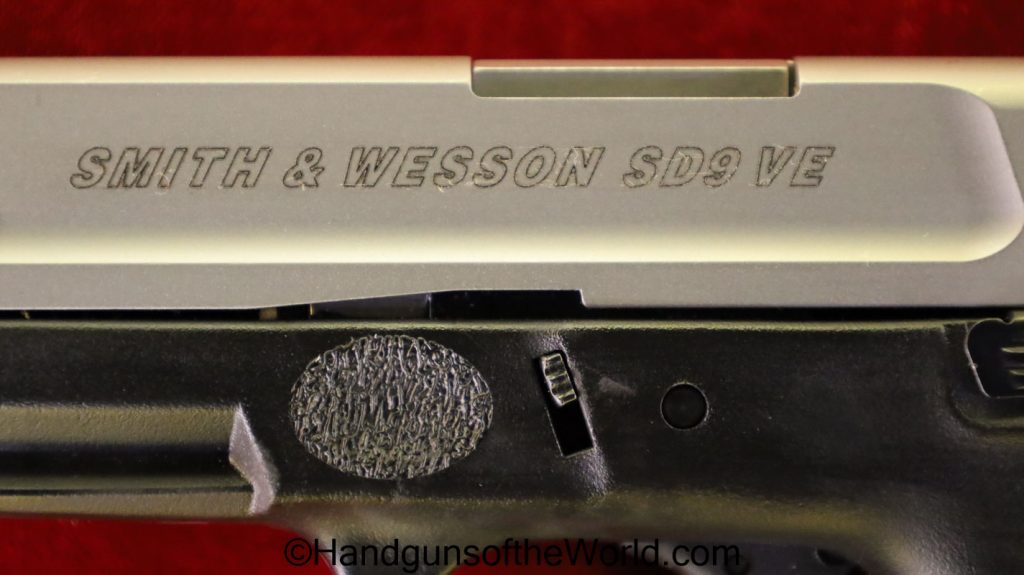 S&W SD9 VE, 9mm, LNIB - Handguns of the World
