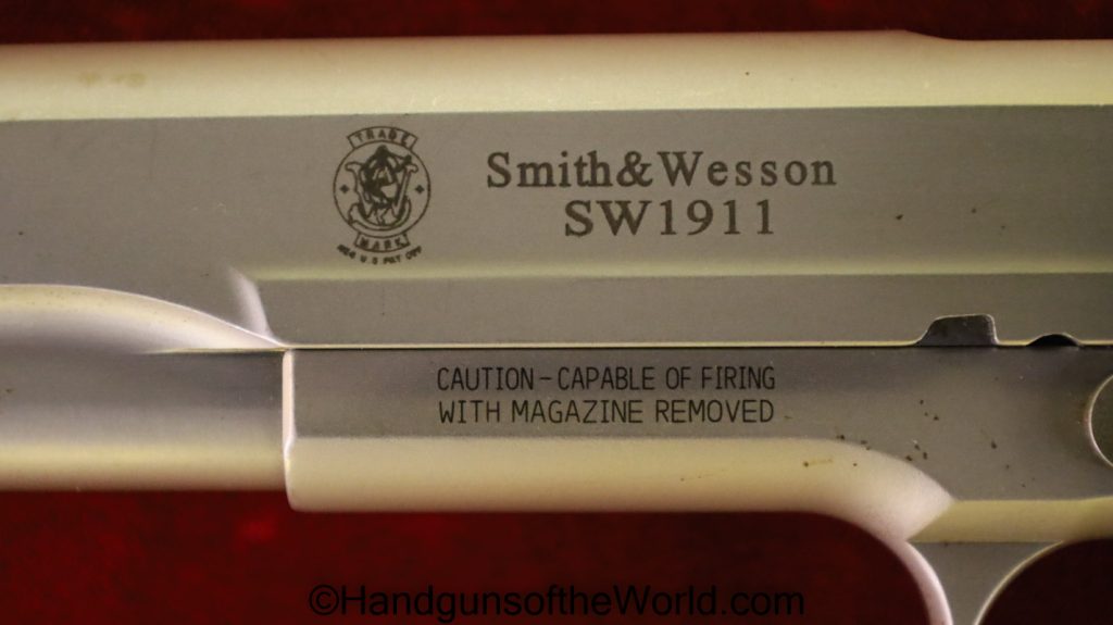 S&W SW 1911, 9mm, Pro Series with Case - Handguns of the World