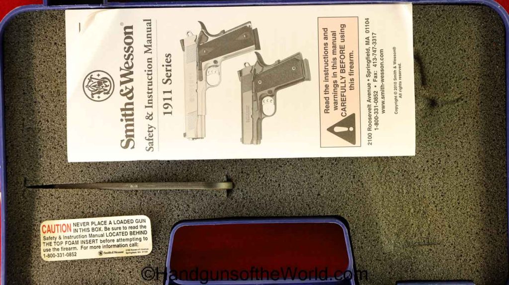 S&W SW 1911, 9mm, Pro Series with Case - Handguns of the World