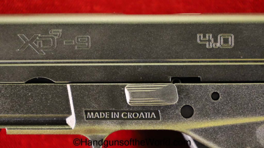 Springfield Armory XDs9, 9mm, Sub-Compact-Like New in Case - Handguns ...