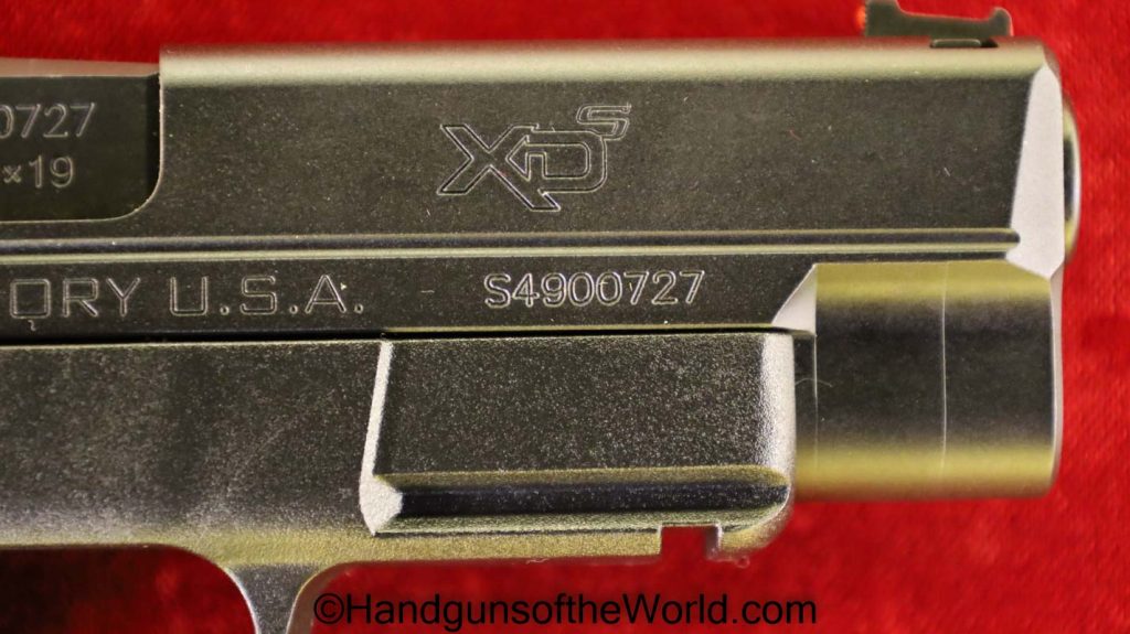 Springfield Armory XDs9, 9mm, Sub-Compact-Like New in Case - Handguns ...