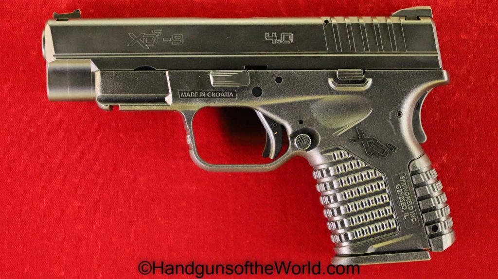 Springfield Armory XDs9, 9mm, Sub-Compact-Like New in Case - Handguns ...