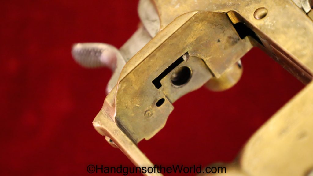 Swiss 1872/78, 10.4mm, Brass Experimental - Handguns of the World