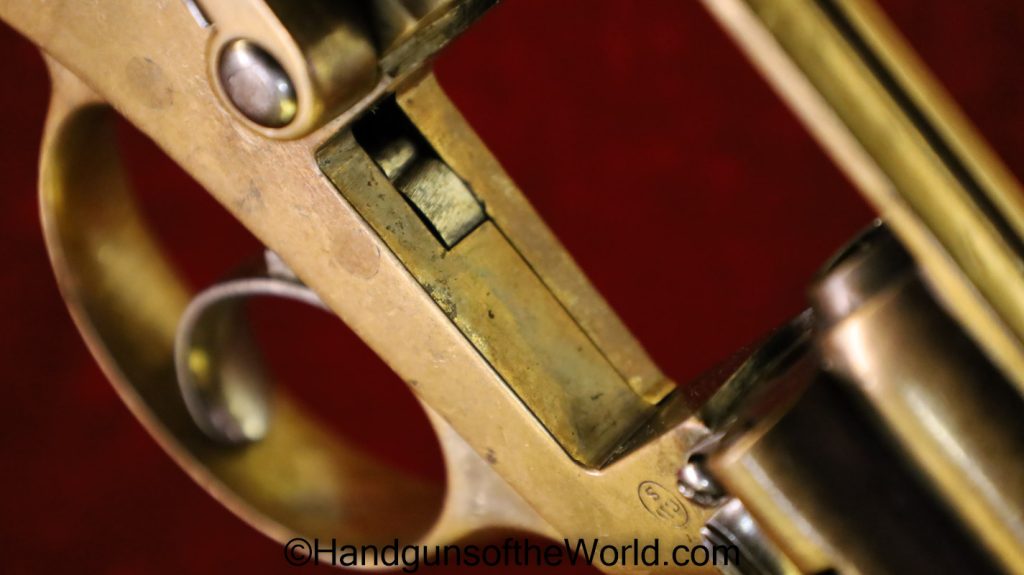 Swiss 1872/78, 10.4mm, Brass Experimental - Handguns of the World