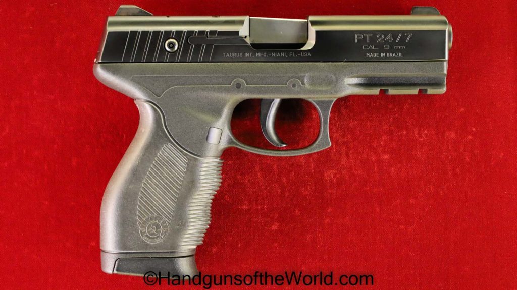 Taurus PT 24/7, 9mm, Like New with Case - Handguns of the World