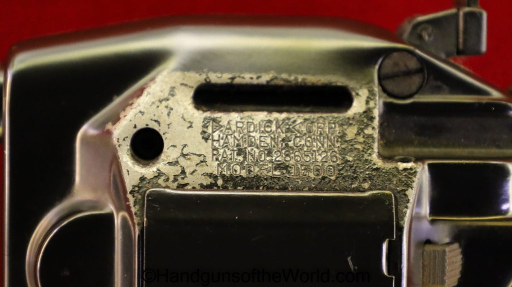 Dardick Model 1500, .38 Special with Box - Handguns of the World
