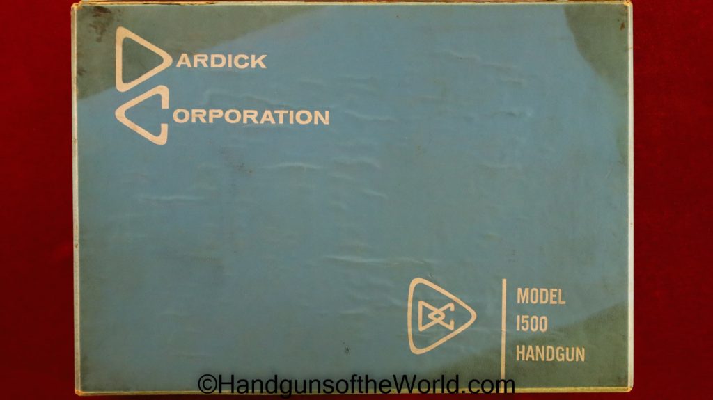 Dardick Model 1500, .38 Special with Box - Handguns of the World