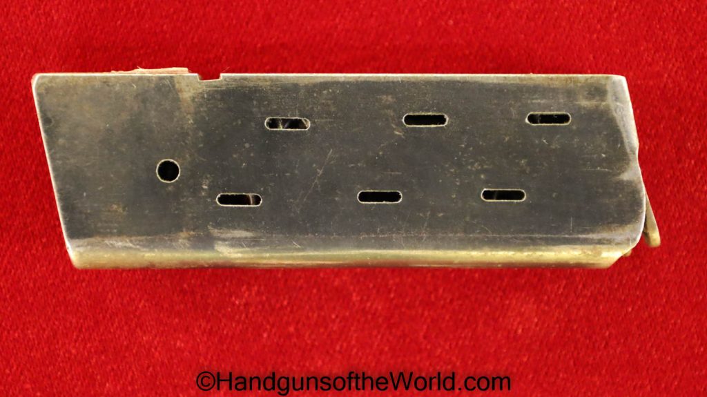 Bayard 1908, 7.65mm Extended Magazine Clip - Handguns of the World