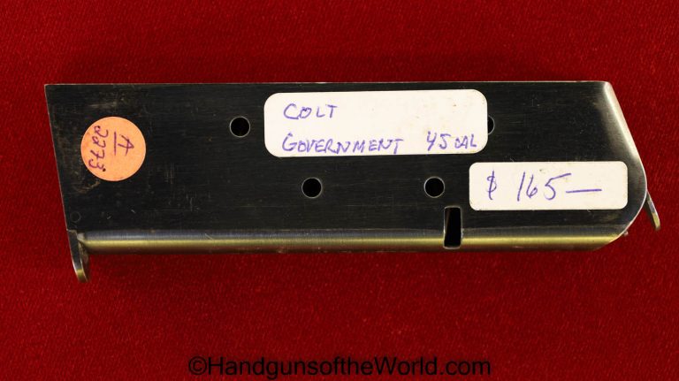 Colt Government, .45acp Magazine Clip - Handguns of the World