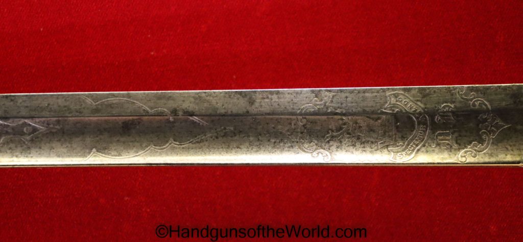 Wilkinson 1854 Pattern Infantry Officers Sword D.L. Hartley Provenance ...