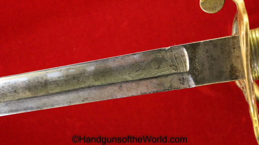 Wilkinson 1854 Pattern Infantry Officers Sword D.L. Hartley Provenance ...