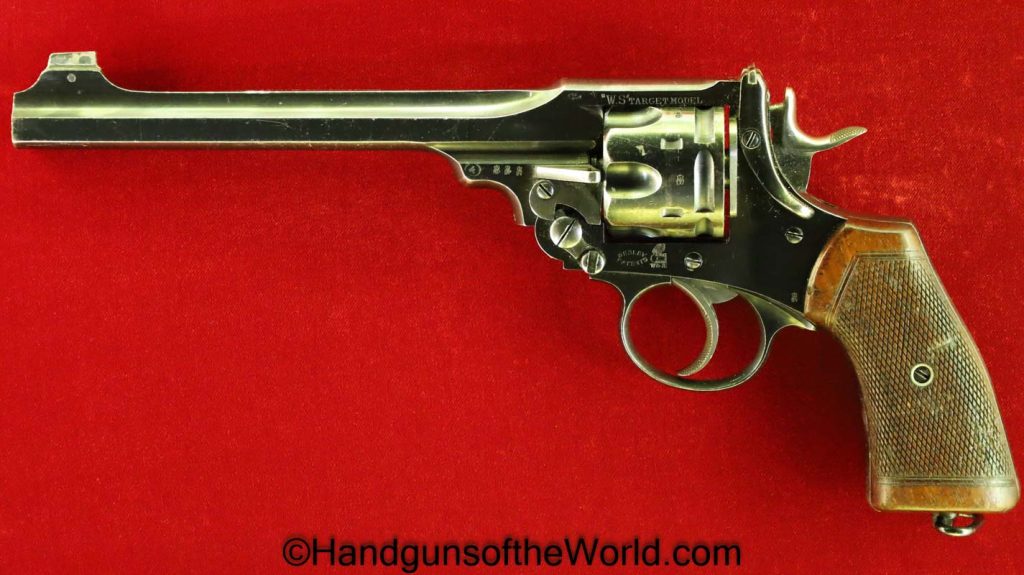 Webley WS Target, .45lc, Canadian marked - Handguns of the World