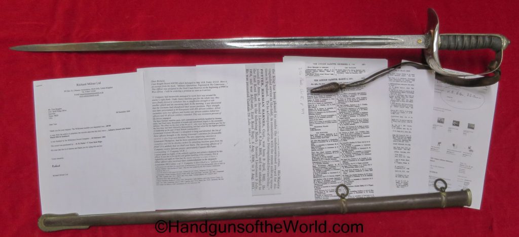 Wilkinson Infantry Sword with Gold Coast Provenance - Handguns of the World