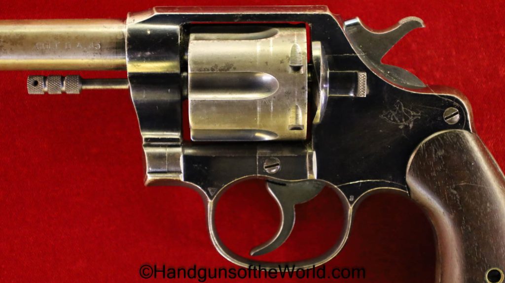 Colt New Service 1909 US Navy, .45lc with Letter - Handguns of the World