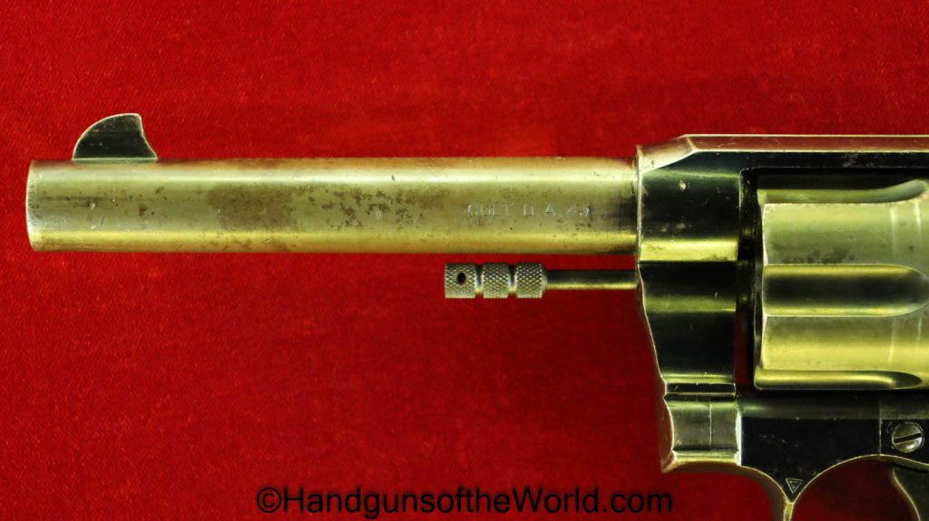 Colt New Service 1909 US Navy, .45lc with Letter - Handguns of the World