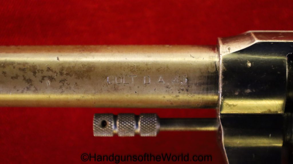 Colt New Service 1909 US Navy, .45lc with Letter - Handguns of the World