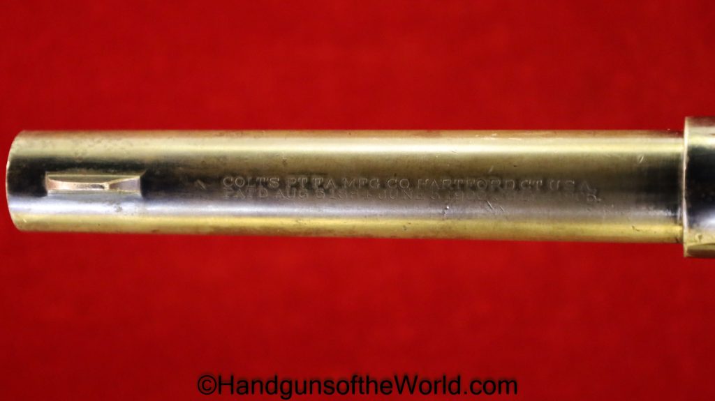 Colt New Service 1909 US Navy, .45lc with Letter - Handguns of the World