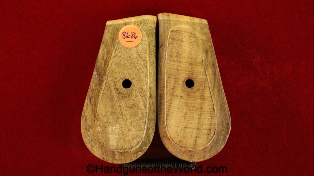 Mauser 1896 Broomhandle Red 9 Grips - Handguns of the World