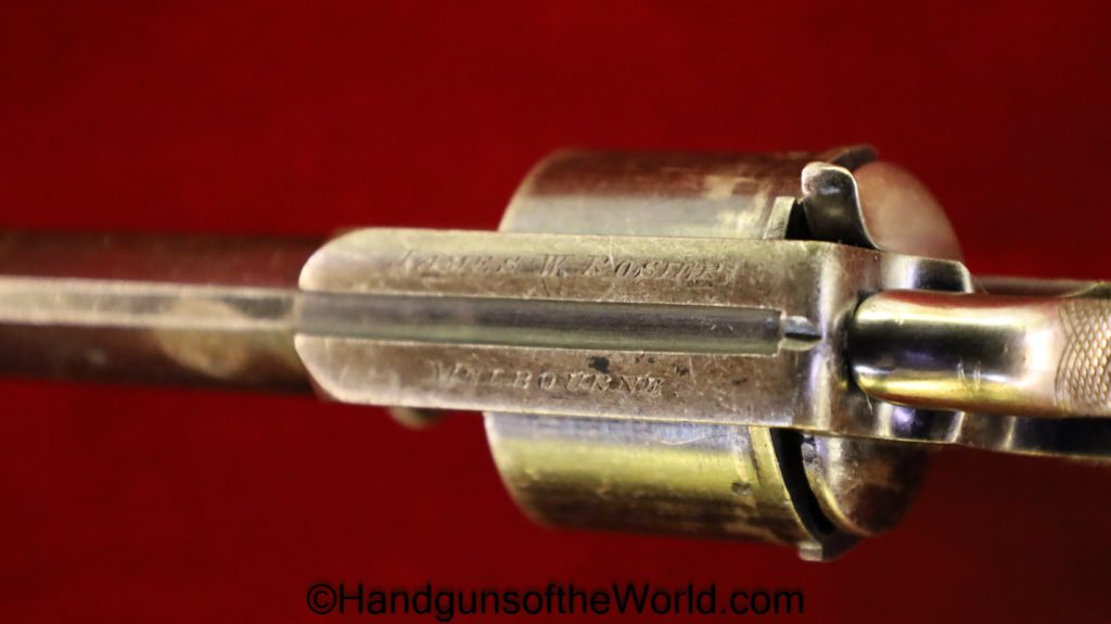 Webley Solid Frame Revolver, .38 caliber, Melbourne Australia Retailer ...