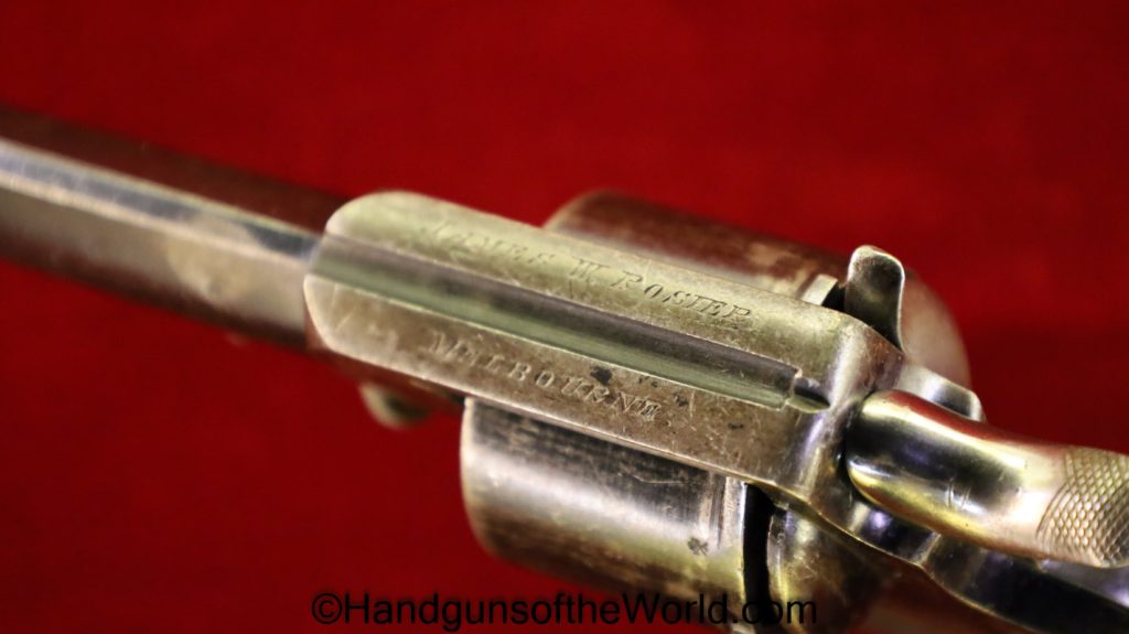 Webley Solid Frame Revolver, .38 caliber, Melbourne Australia Retailer ...