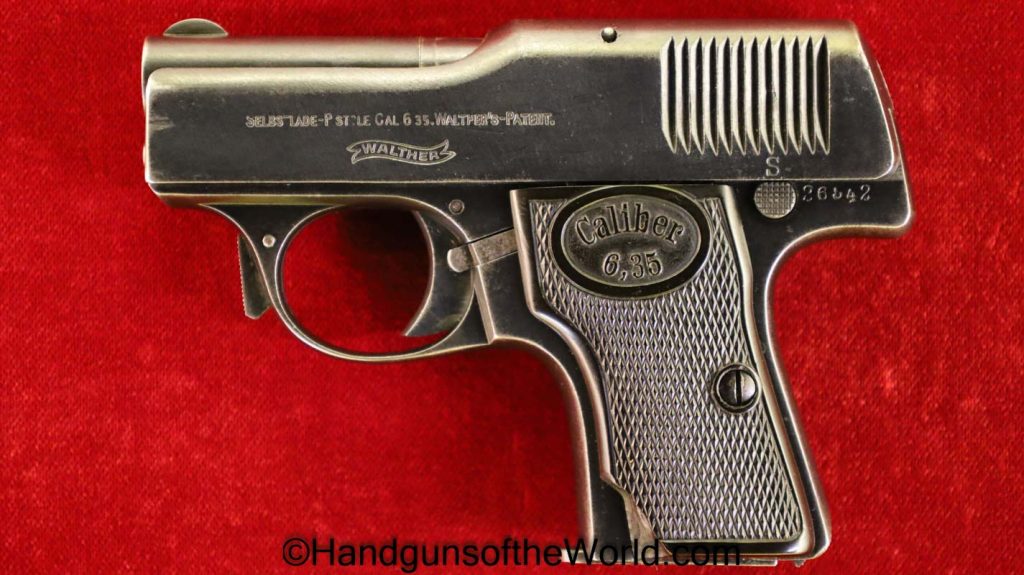 Walther Model 1, 6.35mm, Late Variation with Holster - Handguns of the ...