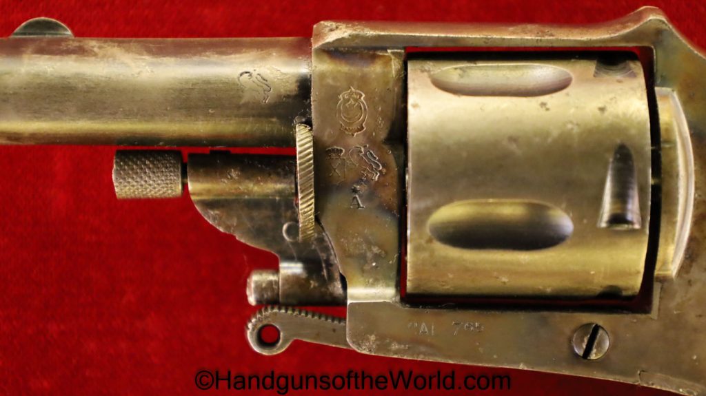 Spanish Velo Dog, 7.65mm, Geco Retailer Marked - Handguns of the World