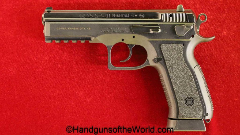 CZ75, SP 01, 9mm with Case - Handguns of the World