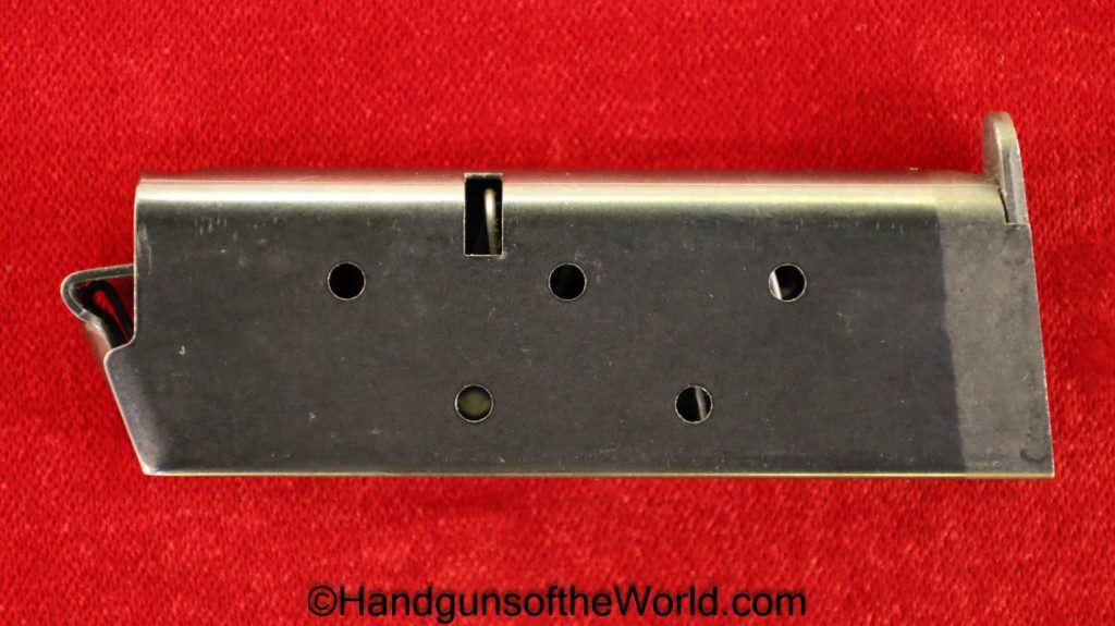Colt Mustang, .380 caliber Magazine Clip - Handguns of the World