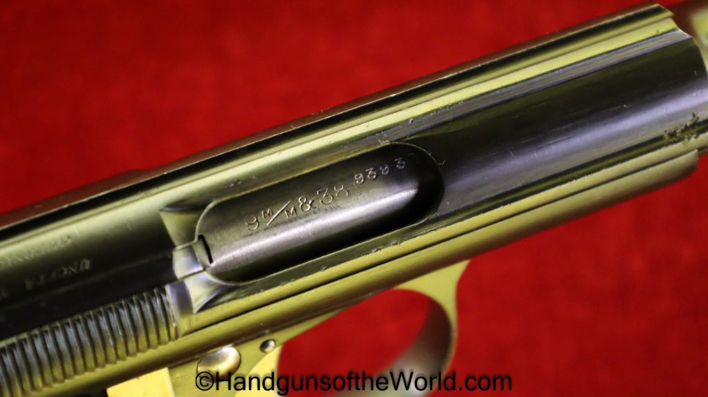 Astra 400, 9mm, Nazi Contract with Holster - Handguns of the World