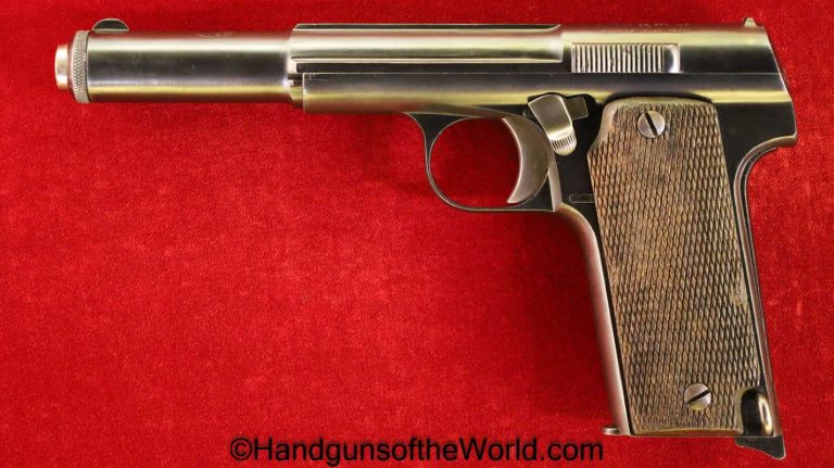 Astra 400, 9mm, Nazi Contract with Holster - Handguns of the World