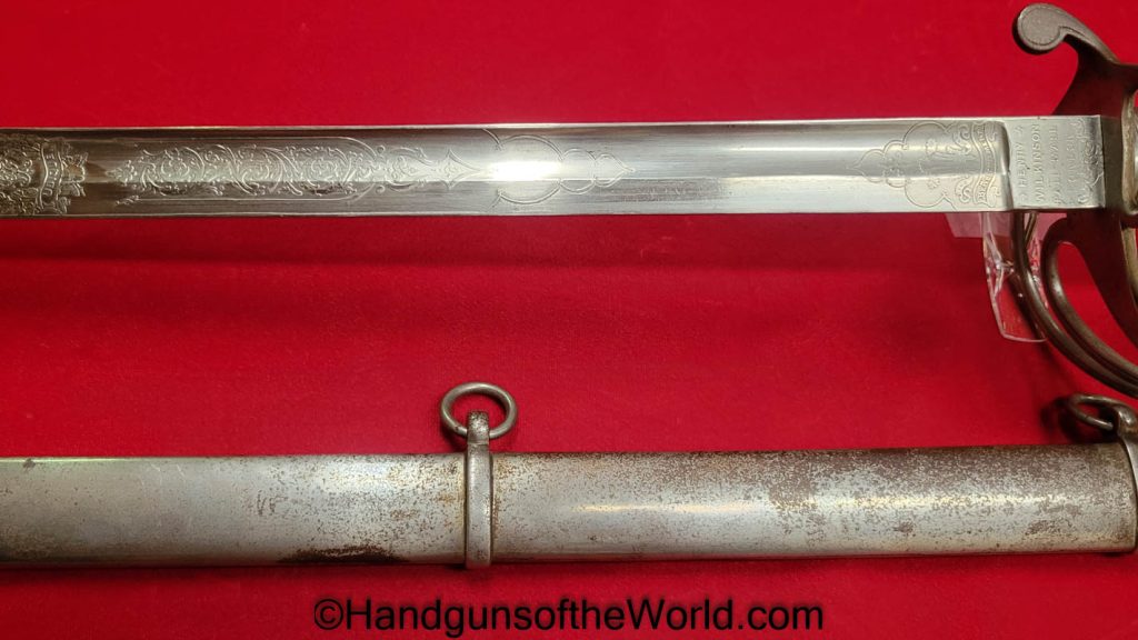 Wilkinson Medium Duty Royal Artillery Sword with Provenance - Handguns ...