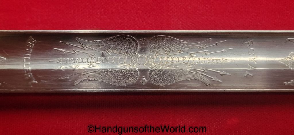 Wilkinson Medium Duty Royal Artillery Sword with Provenance - Handguns ...