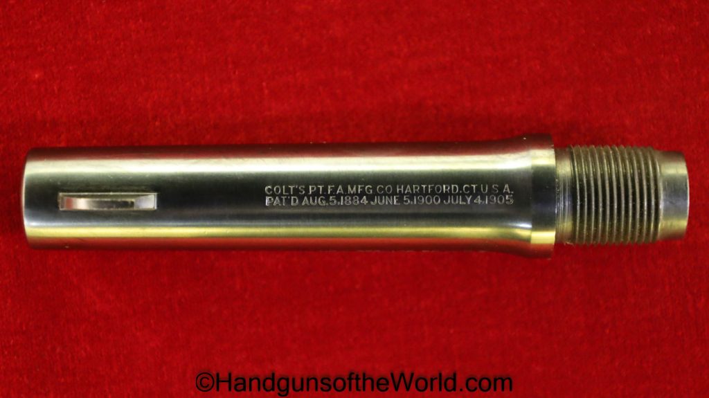 Colt New Service Barrel-.38WCF-3 1/2" - Handguns of the World