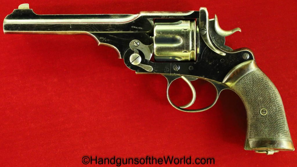 Webley WG Army Model, .455/476 caliber-Retailer Marked - Handguns of ...