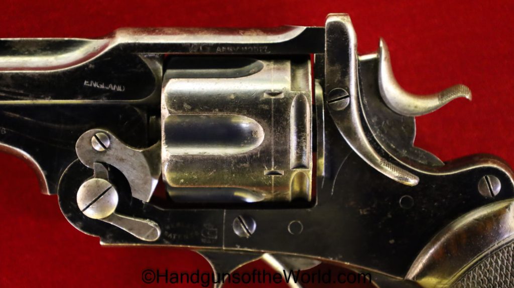 Webley WG Army Model, .455/476 caliber-Retailer Marked - Handguns of ...
