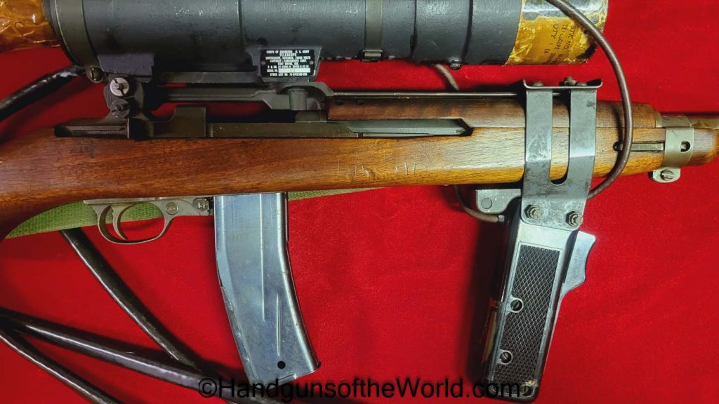 Winchester M1 Carbine, .30 caliber with M3 Sniper Scope Rig - Handguns ...