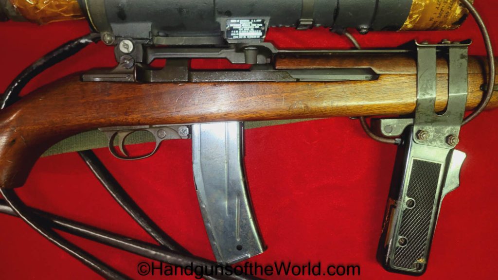 Winchester M1 Carbine, .30 caliber with M3 Sniper Scope Rig - Handguns ...