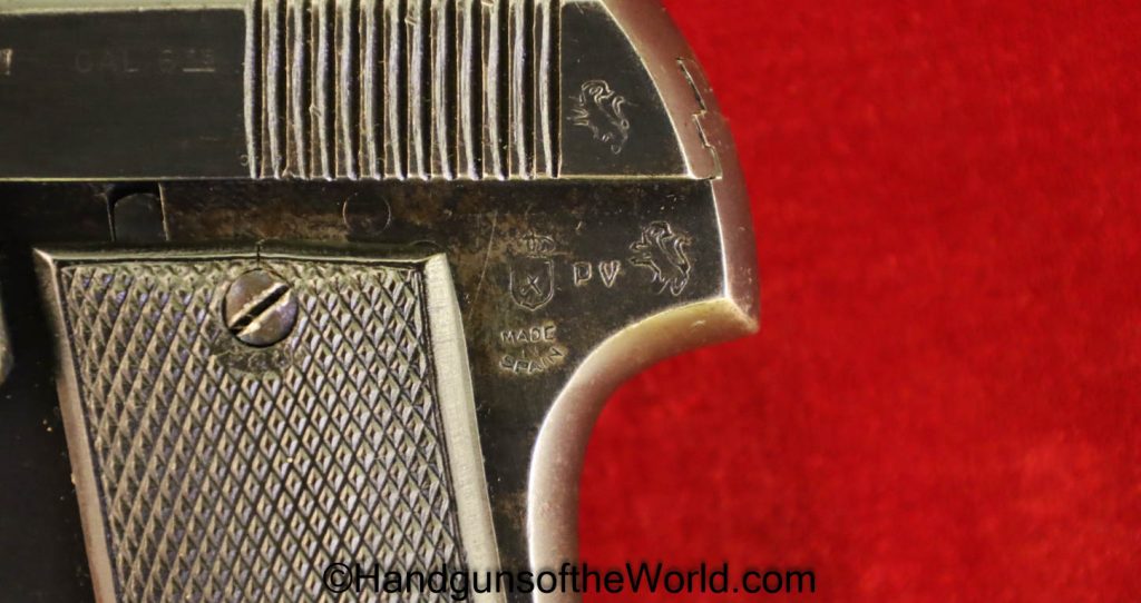 Grande Precision, Spanish Long Grip, 6.35mm, Geco Retailer Marked-Full ...