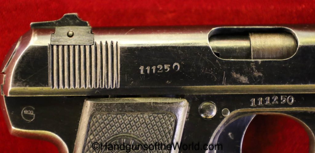 Melior New Model, 6.35mm, Geco Retailer Marked with Holster - Handguns ...