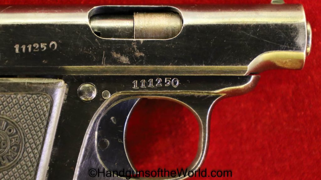 Melior New Model, 6.35mm, Geco Retailer Marked with Holster - Handguns ...